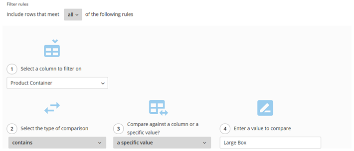 Magic ETL Tiles: Filter