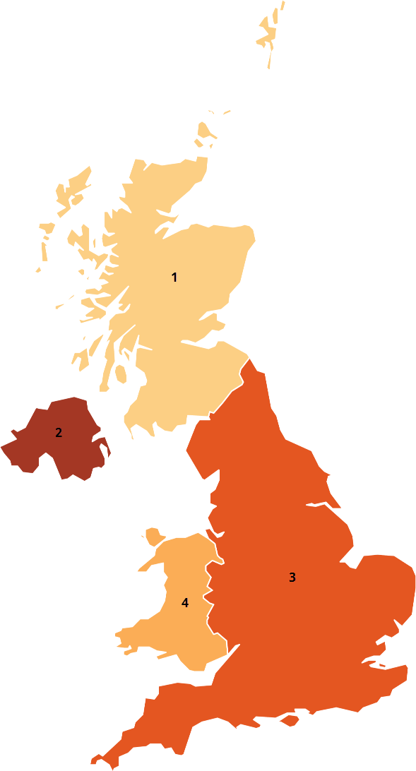 Continental and Regional Maps