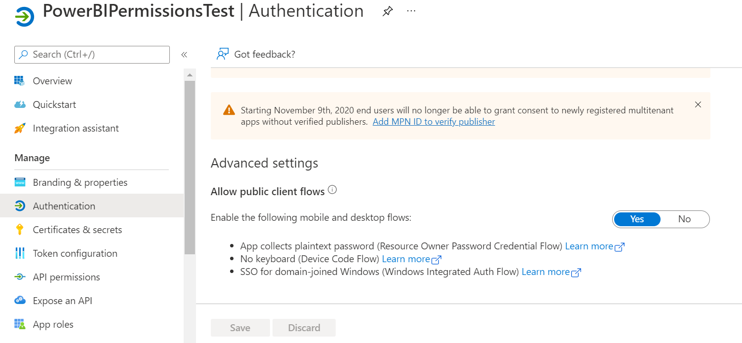 Power BI Writeback Connector