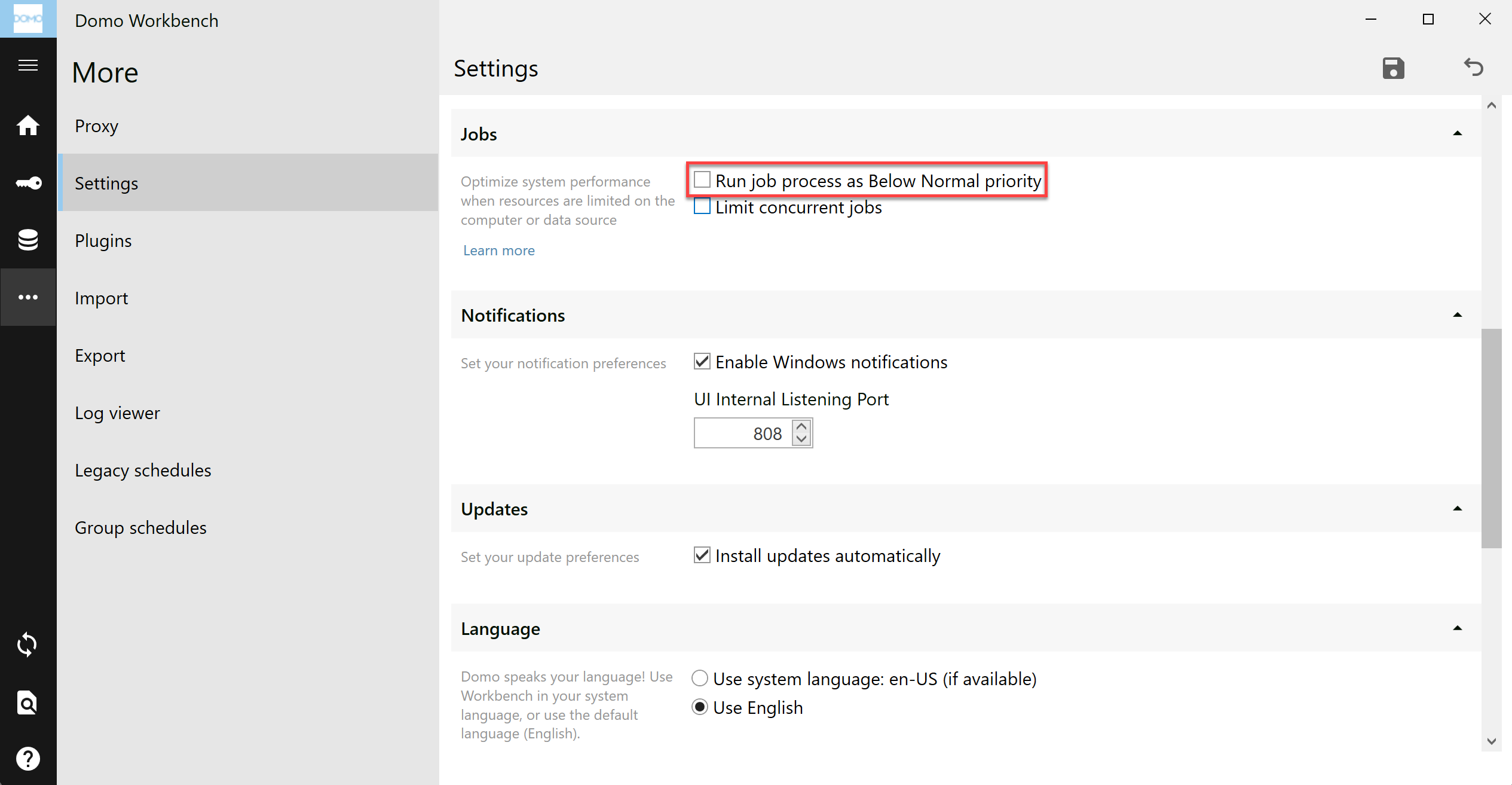 Workbench 5 Training Topics