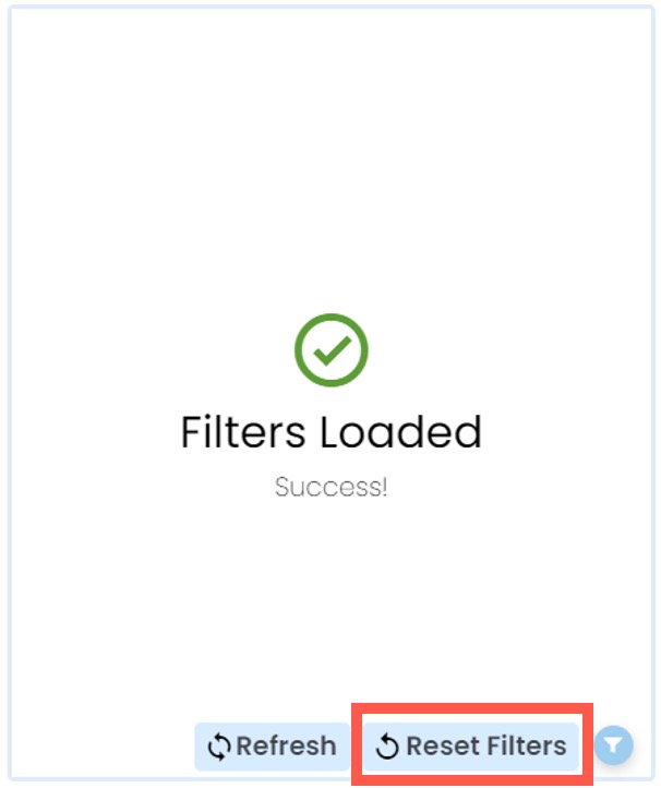 Persistent Filters Widget User Guide