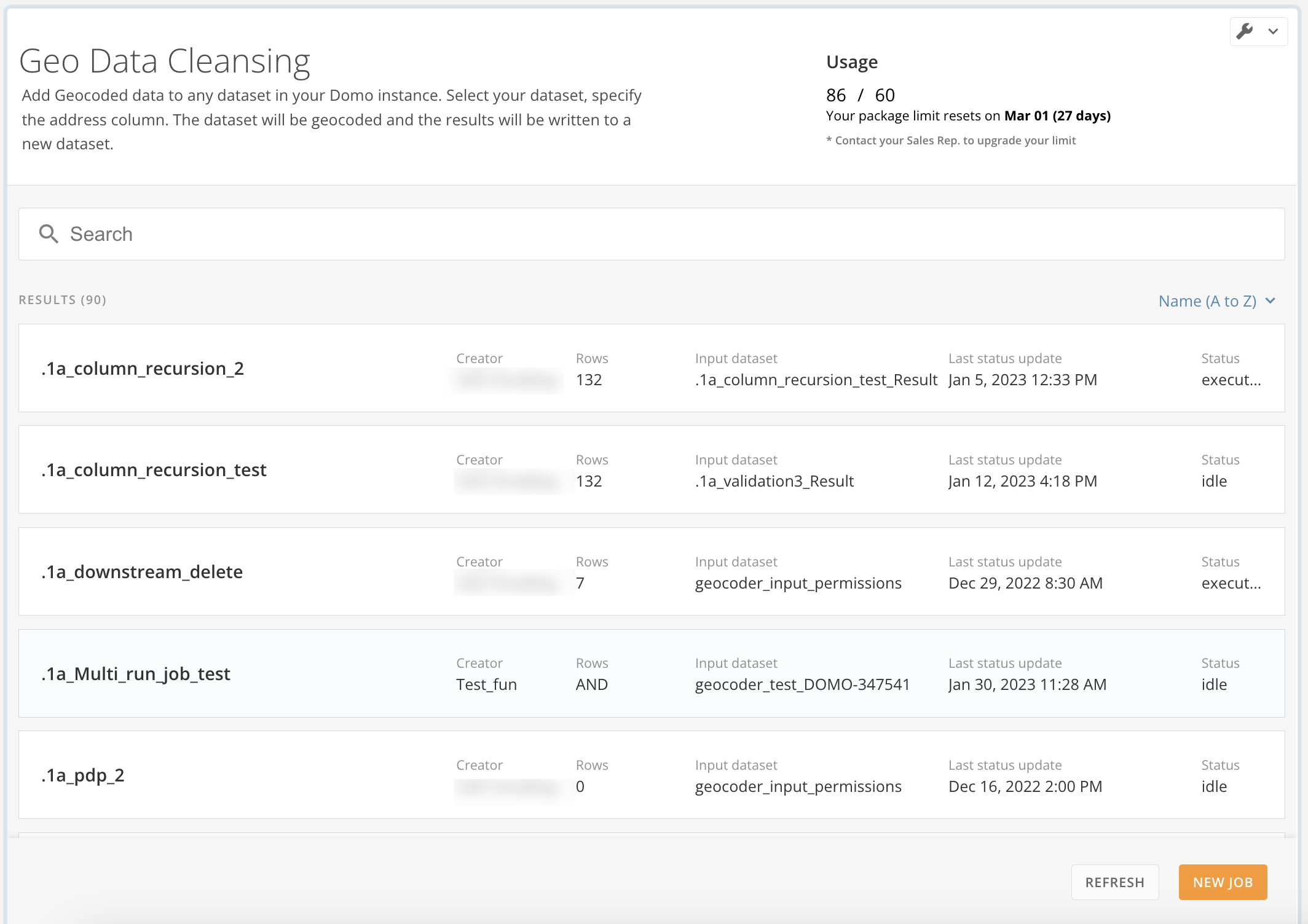 Geocoder | User Guide