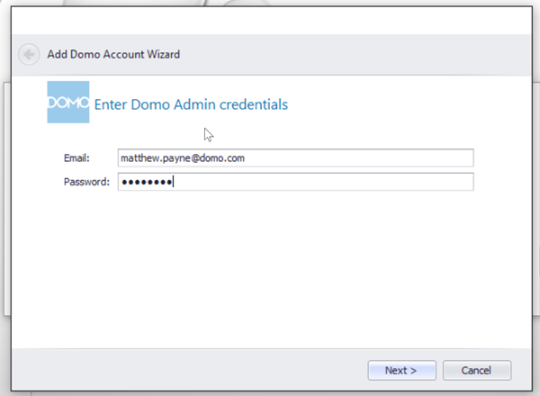 Using the Domo PowerPoint Plugin