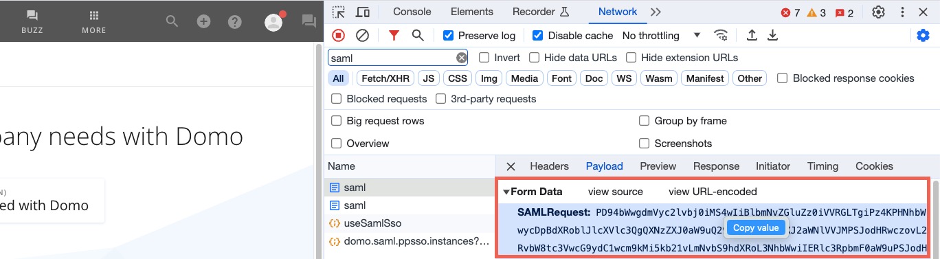 Troubleshoot Single Sign-On Using SAML