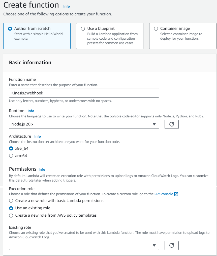 Writing Amazon Kinesis Data to Domo