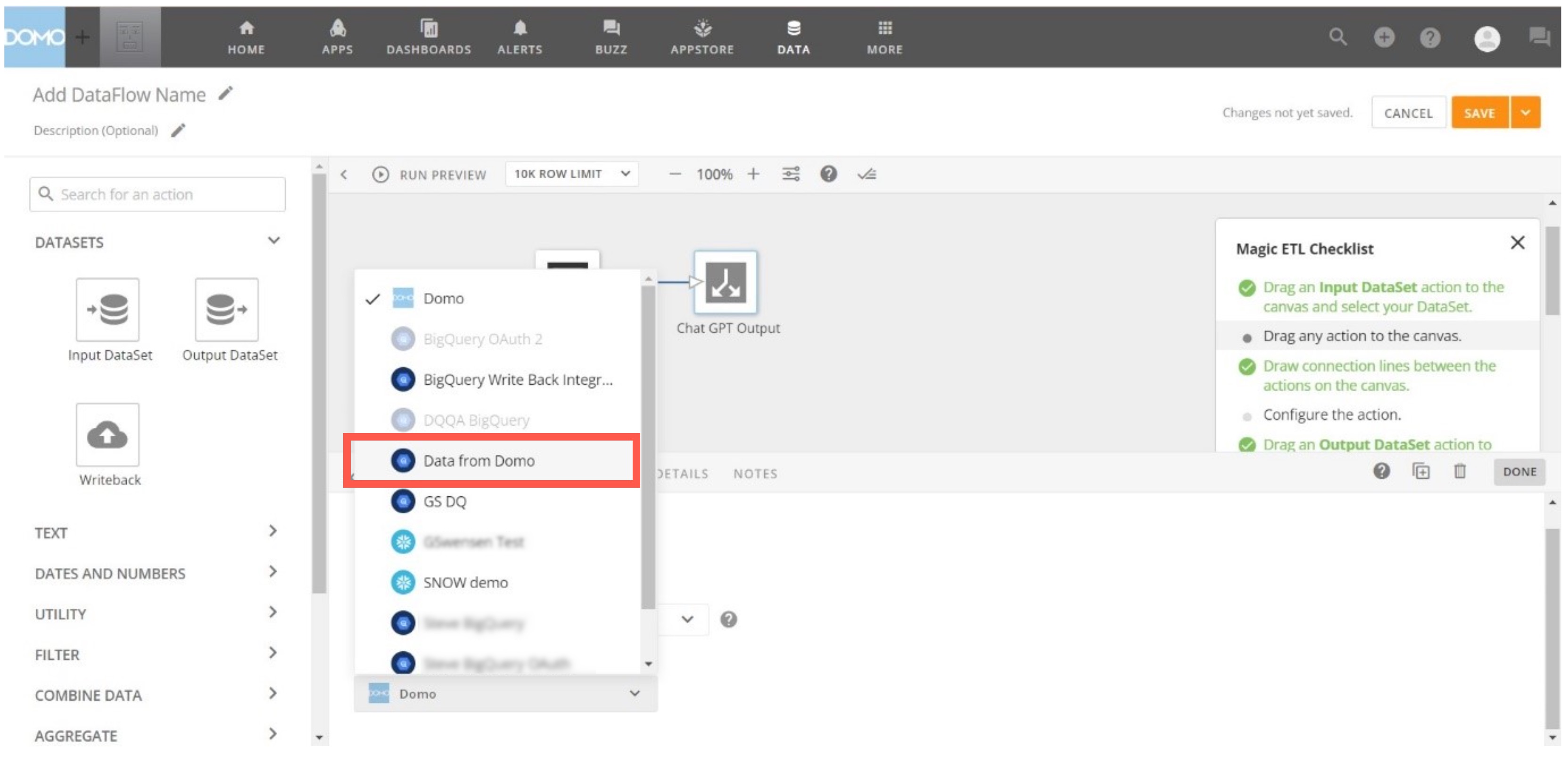 Register Google BigQuery with Cloud Amplifier