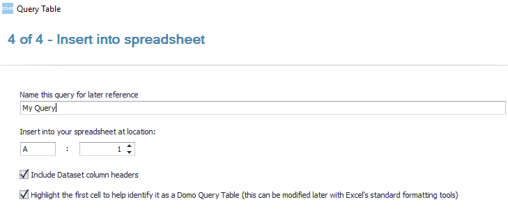 Using the (Legacy) Domo Excel Plugin