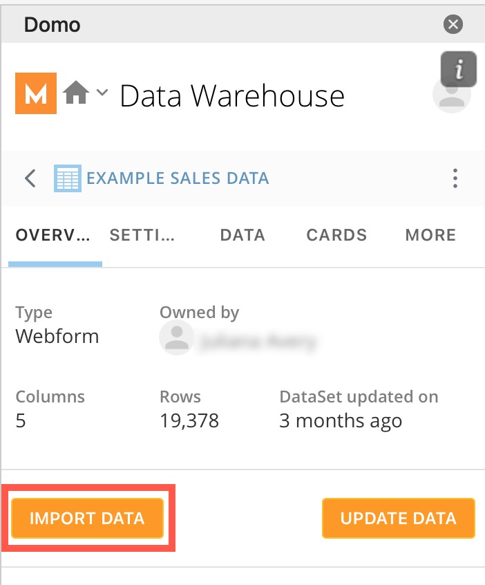 Domo Add-ins for Microsoft Office 365 Apps | User Guide