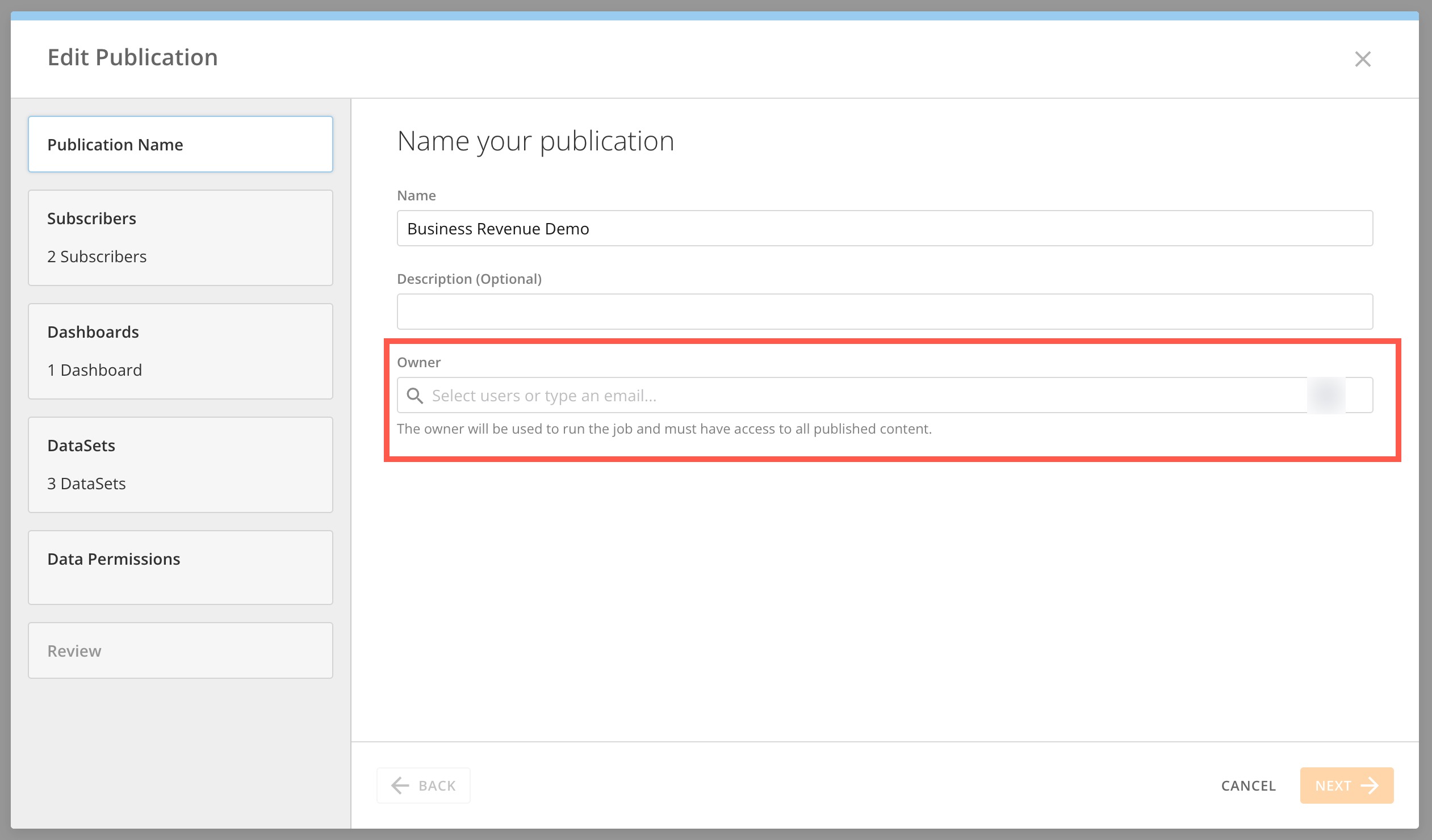 Publish Content to a Subscriber Instance