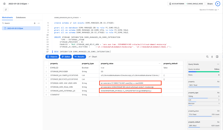 > Domo on Snowflake (RECOMMENDED)