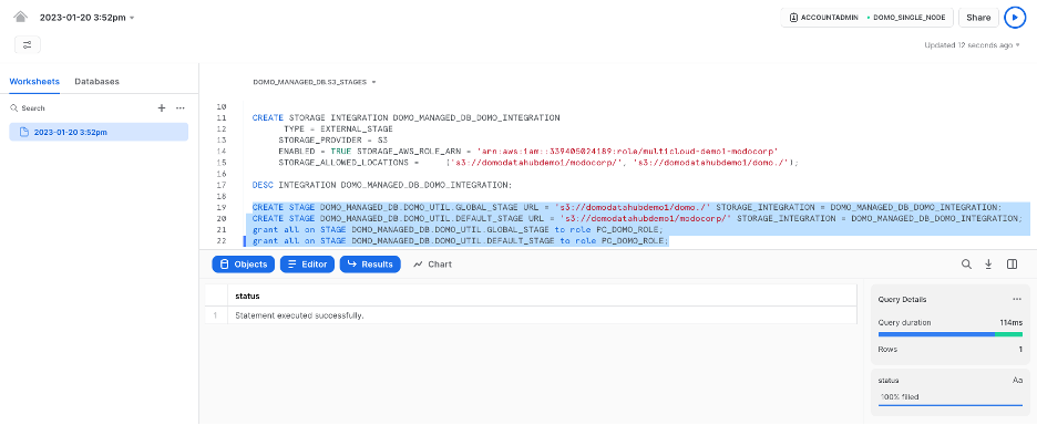 > Domo on Snowflake (RECOMMENDED)