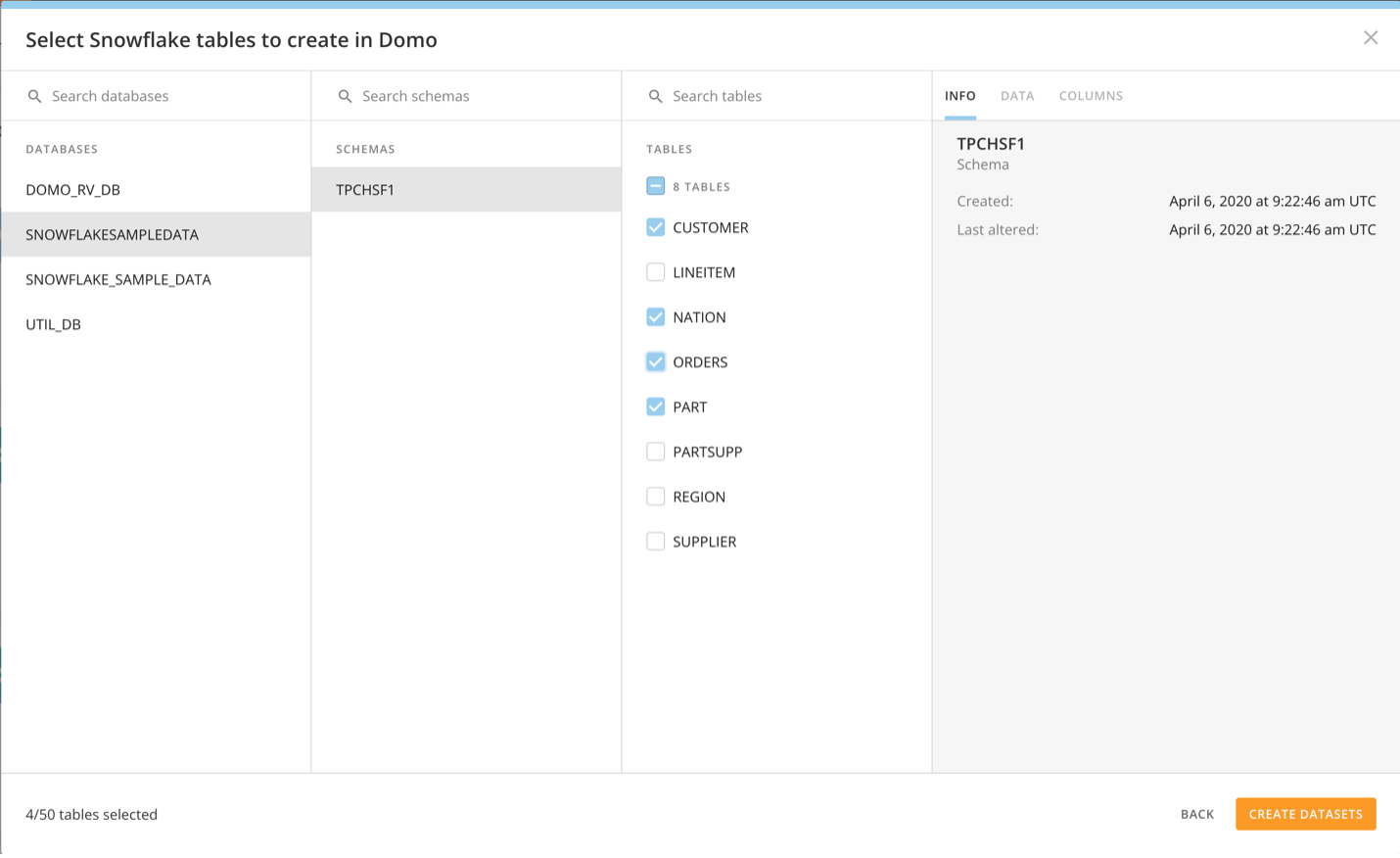> Domo on Snowflake (RECOMMENDED)