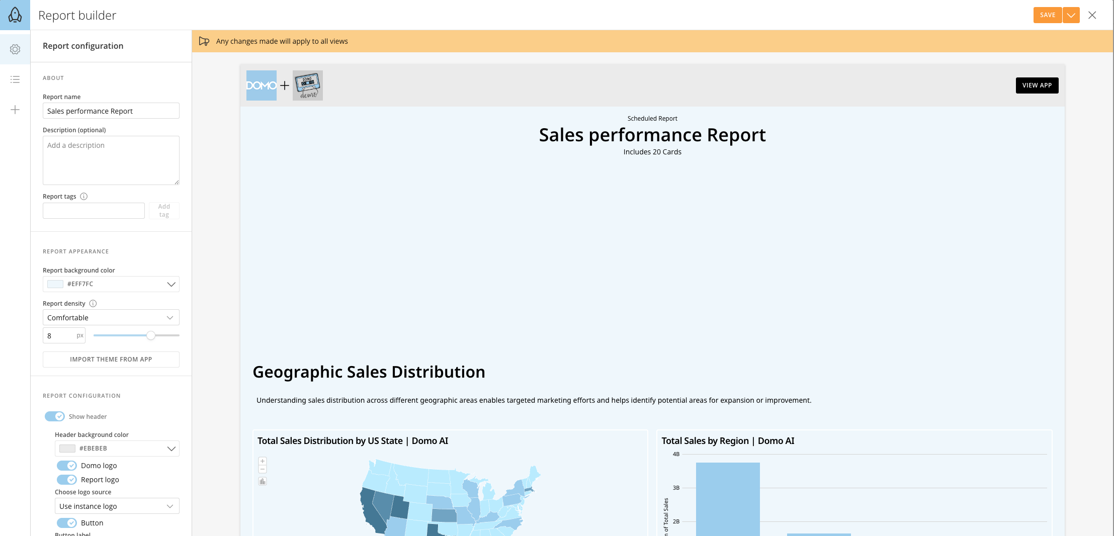 Deliver Customized Reports with App Studio Report Builder