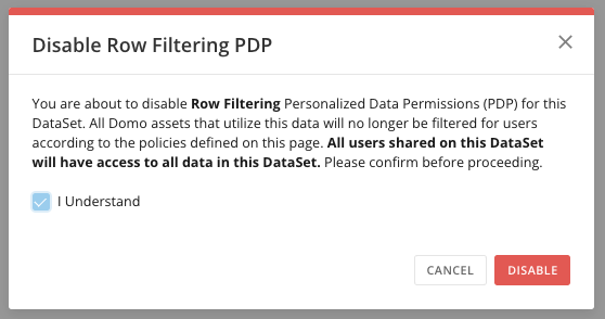 Personalized Data Permissions (PDP)