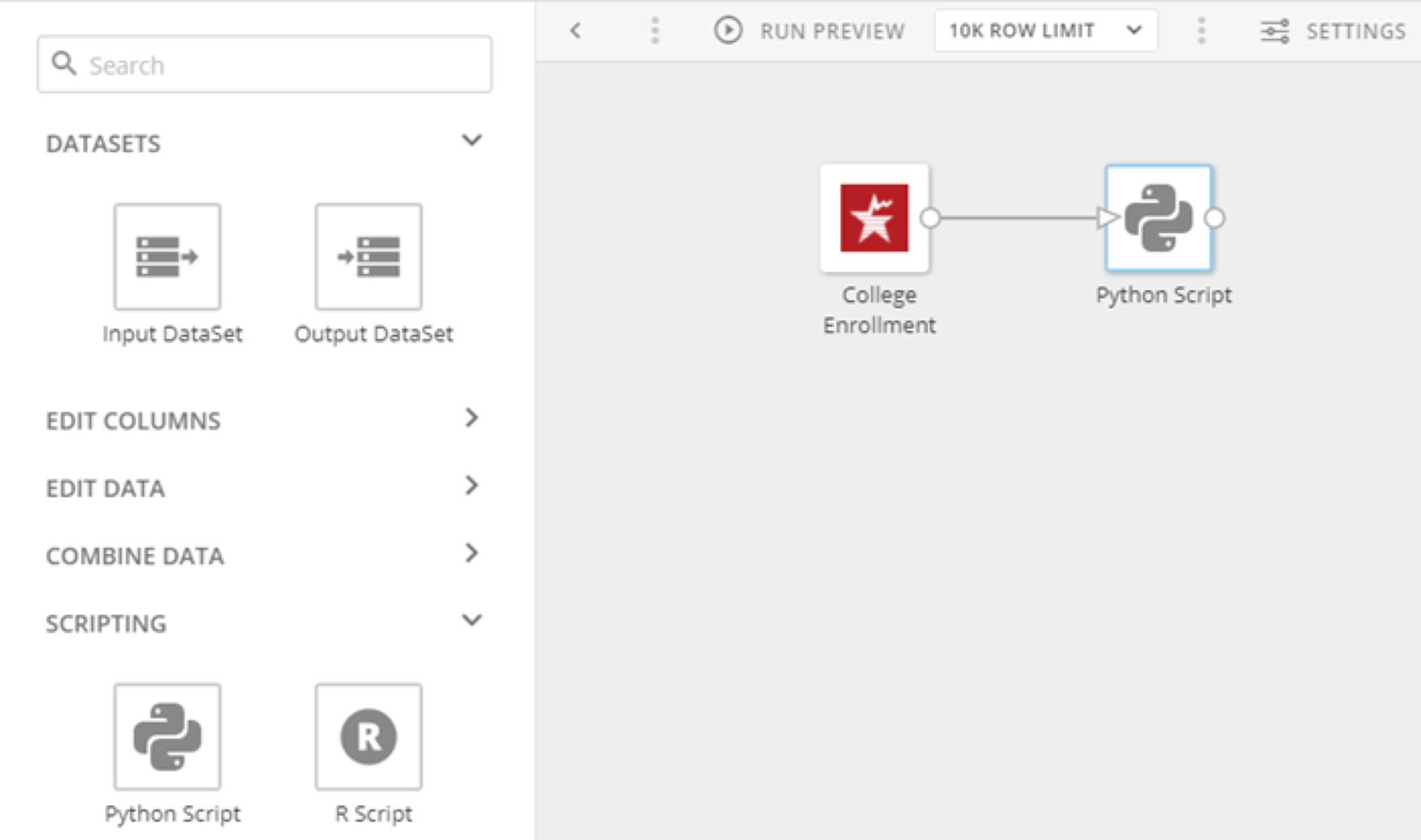 Old Magic ETL Tiles: Scripting