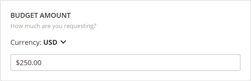 Creating a Request Template