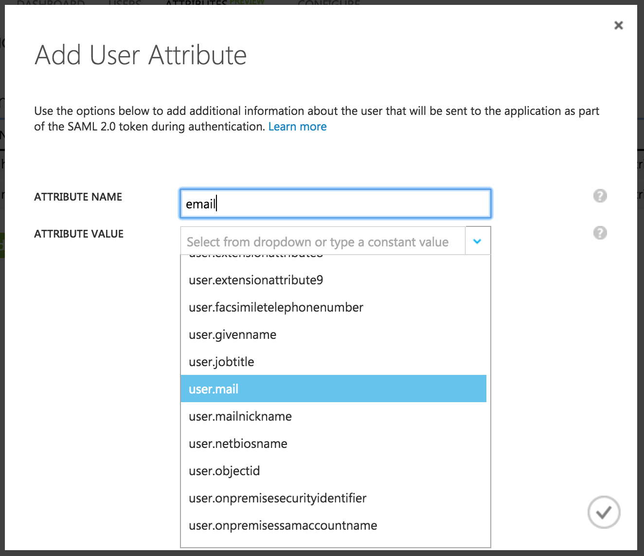 Enabling SSO with Azure Active Directory