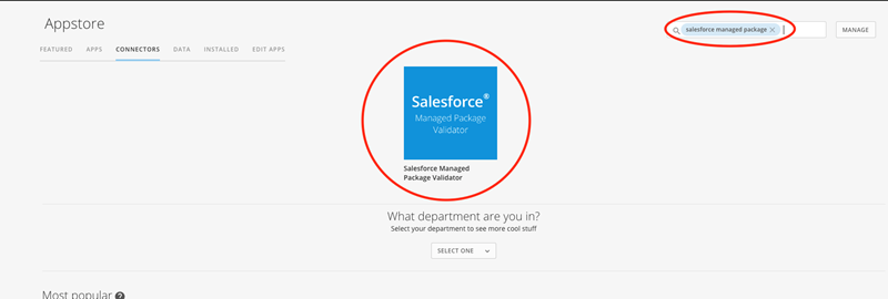 Installing Salesforce's Domo Connector Package