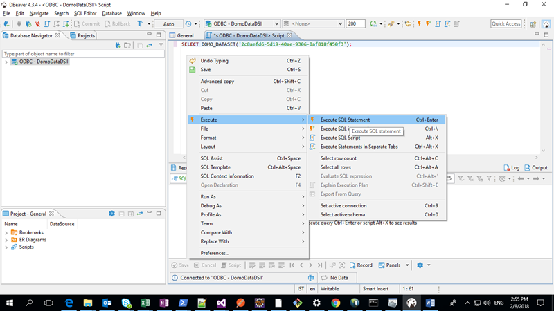 Domo Odbc Data Driver