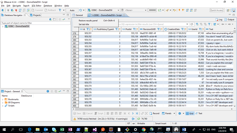 Domo Odbc Data Driver