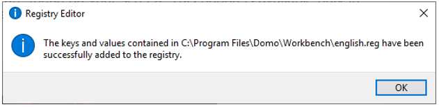 Changing Your Workbench Language Back to English