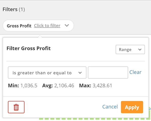 Applying Page-Level Filters with Filter Views