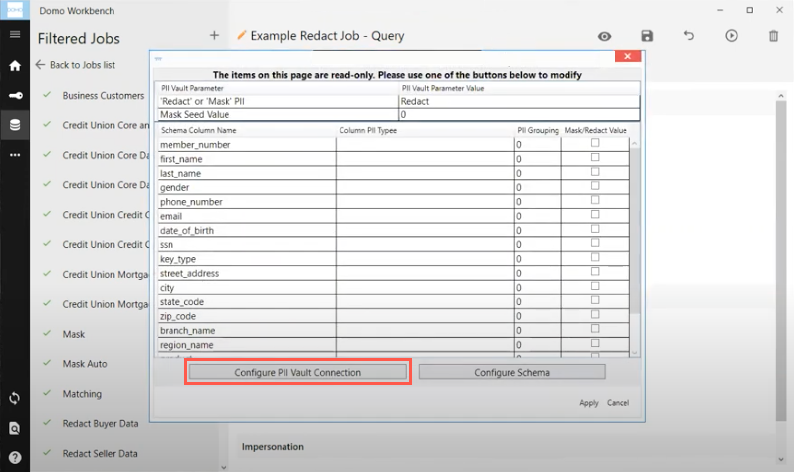 PII Vault Protection and Compliance