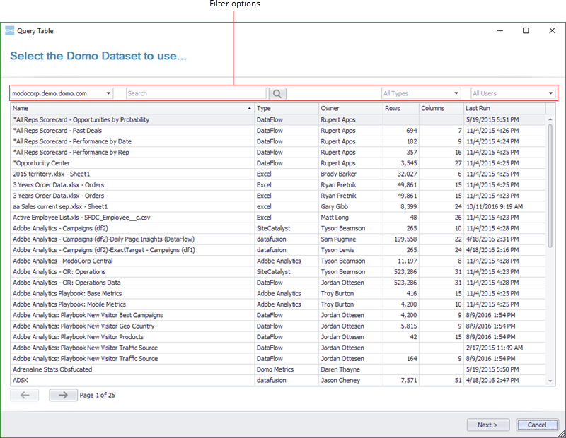 Using the Domo Word Plugin