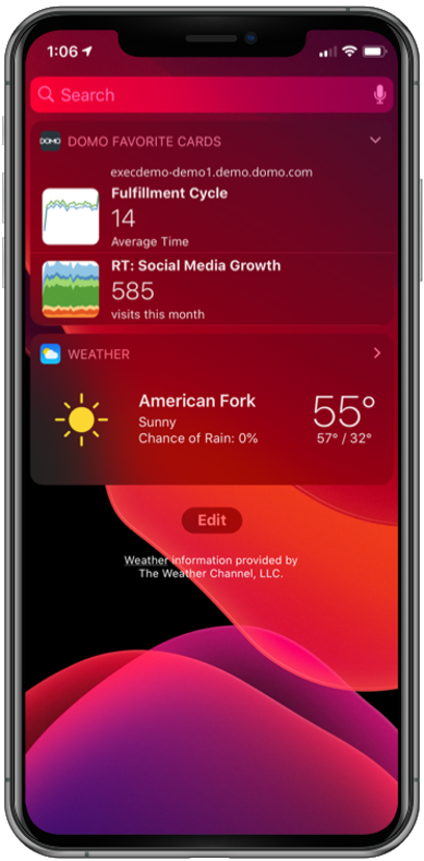 Mobile Widgets