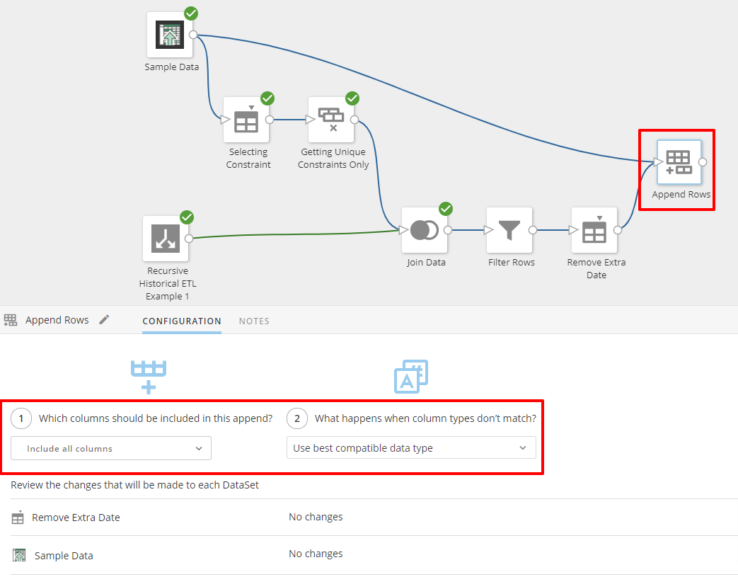 Creating a Recursive/Snapshot DataFlow in Magic ETL