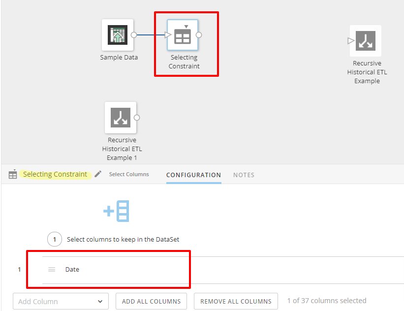 Creating a Recursive/Snapshot DataFlow in Magic ETL