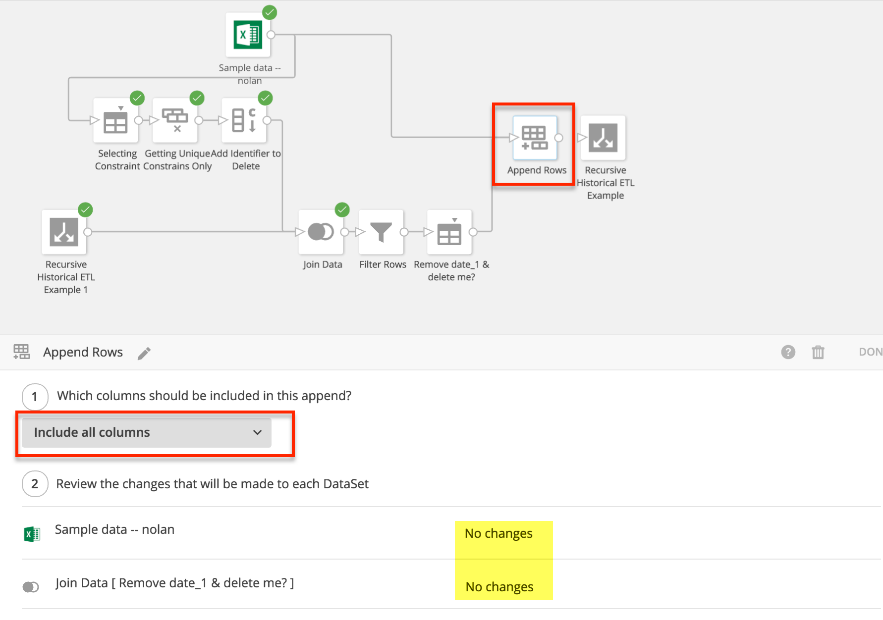 Creating a Recursive/Snapshot Old Magic ETL DataFlow