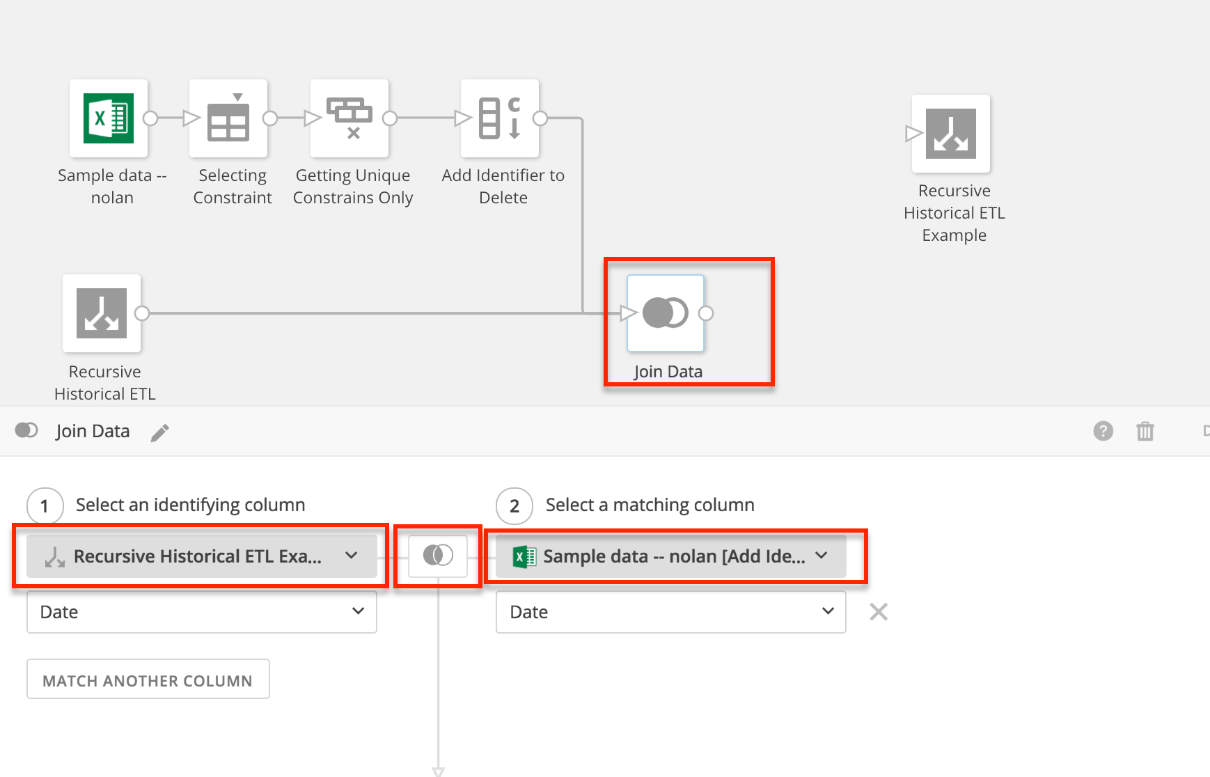 Creating a Recursive/Snapshot Old Magic ETL DataFlow