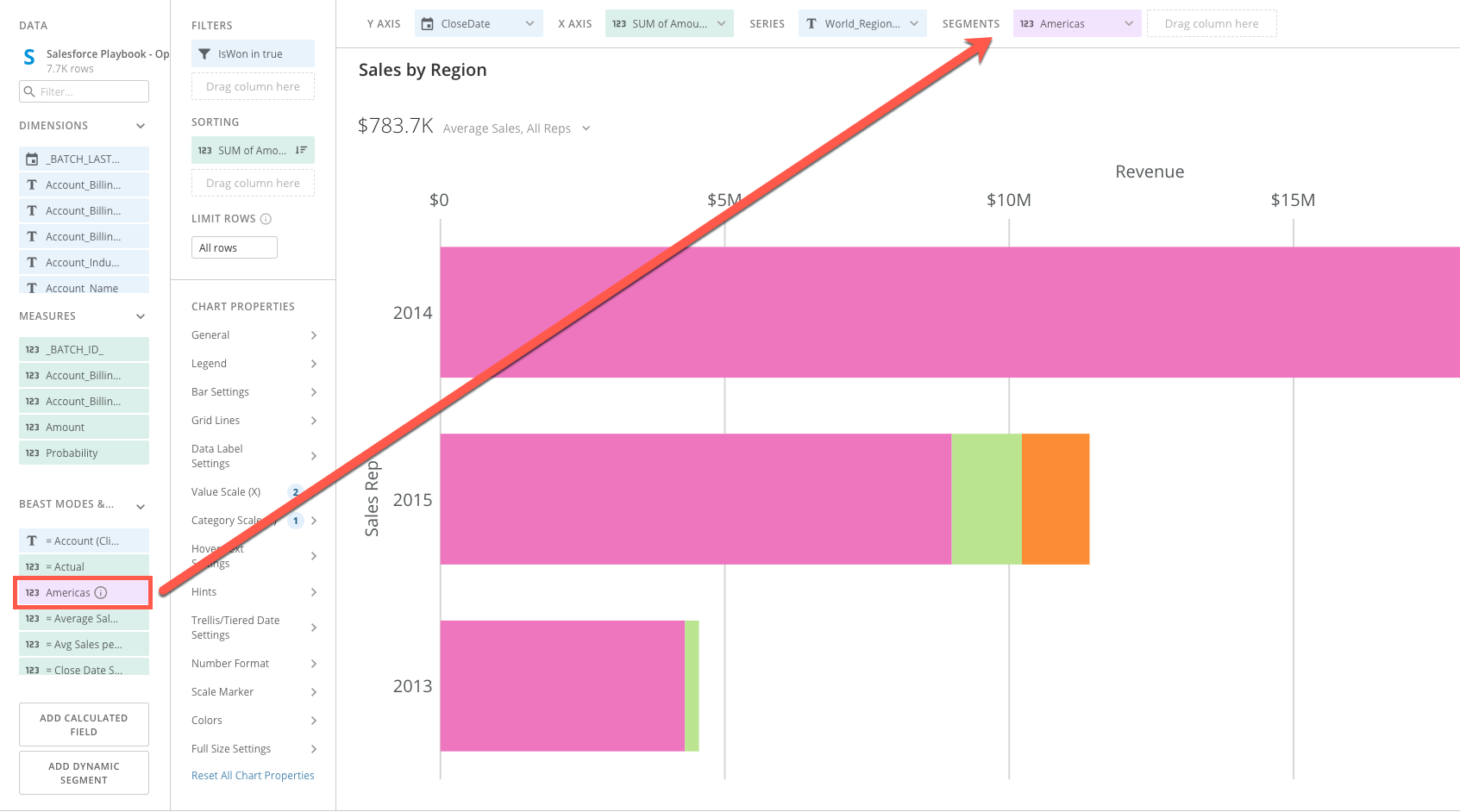 Creating Segments in Analyzer