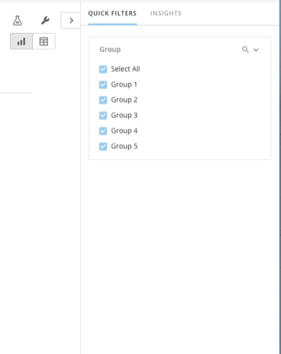 Adding Filters to Your Chart