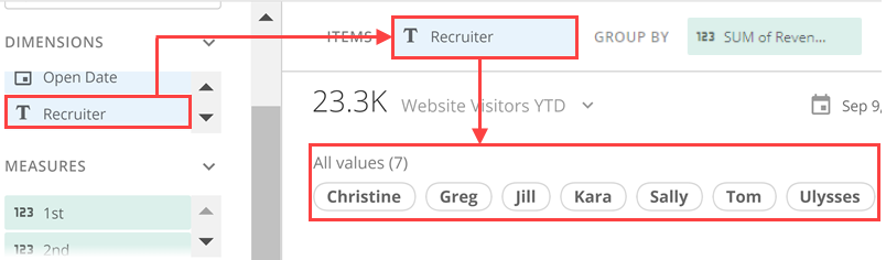 Slicer, Checkbox, and Radio Button Cards