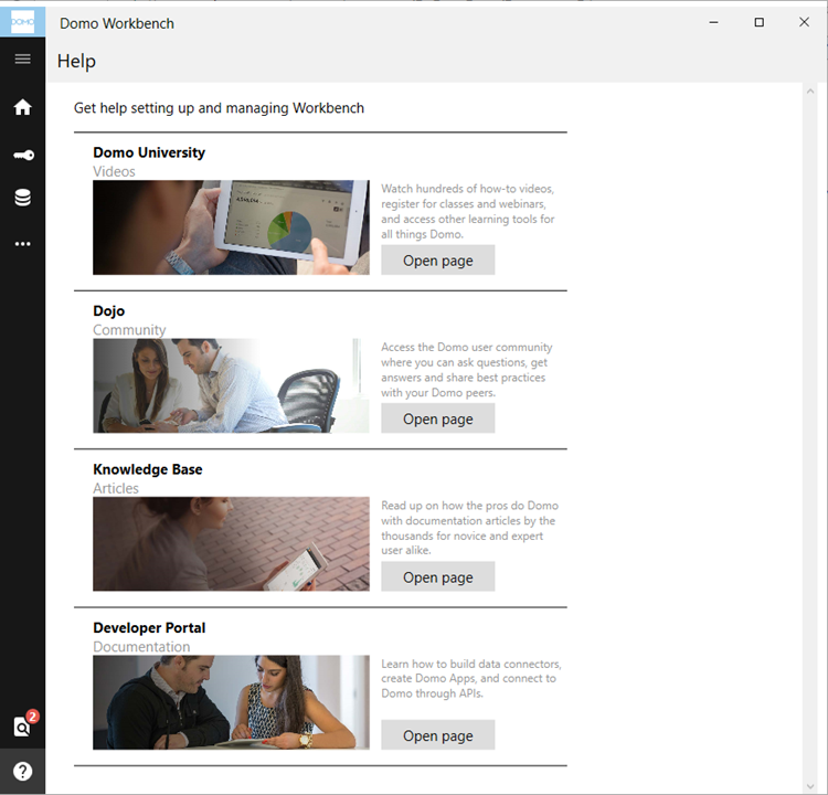 Understanding the Workbench 5 User Interface