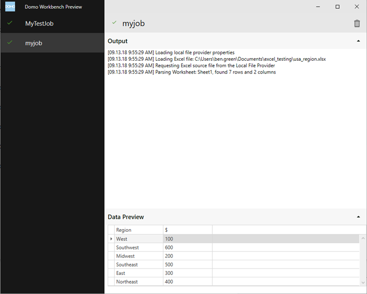 Understanding the Workbench 5 User Interface