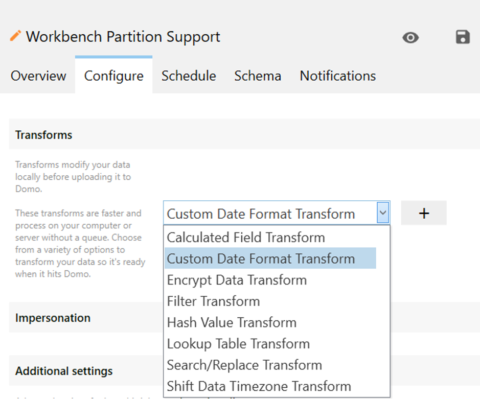 Workbench 5.1 Partition Support