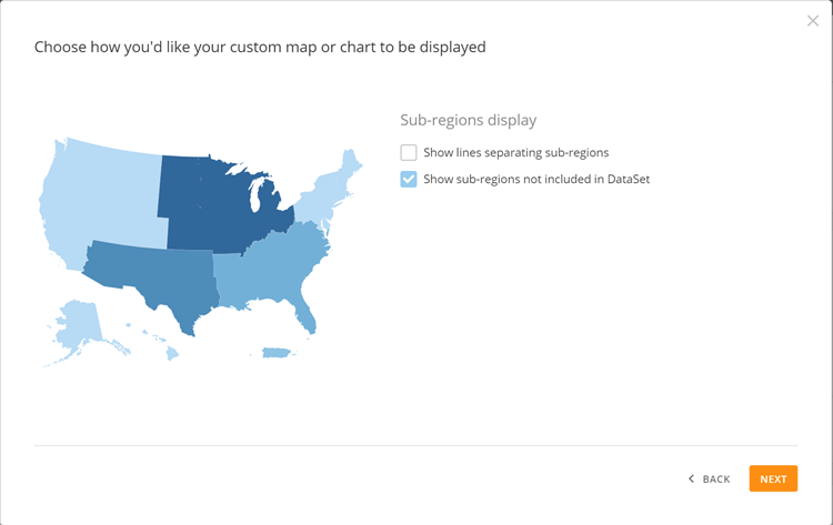 Creating a Map with Regions