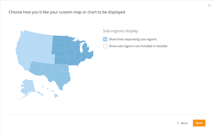 Creating a Map with Regions