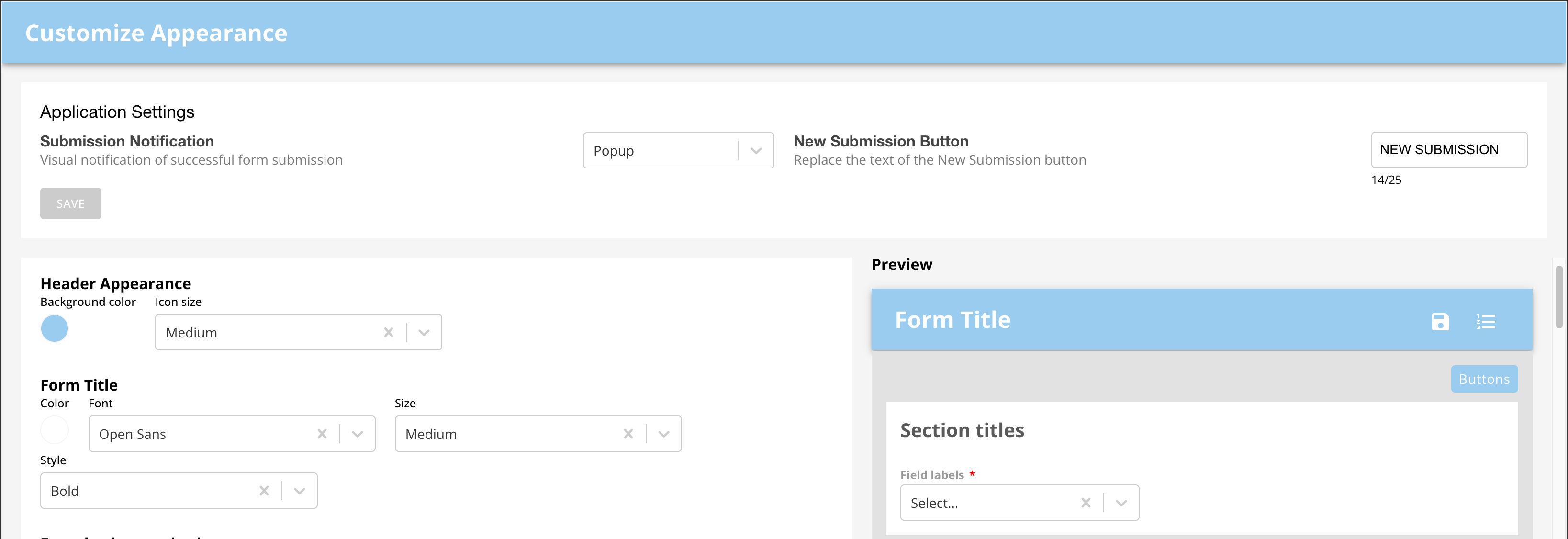 Form Viewer App