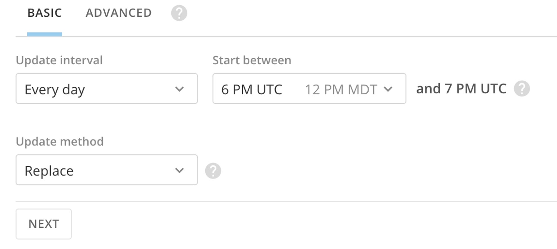 Adding a DataSet Using a Connector