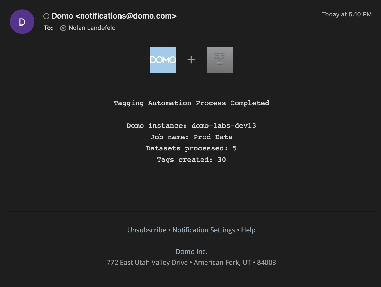 管理ツールキット：DataSetのタグ付け
