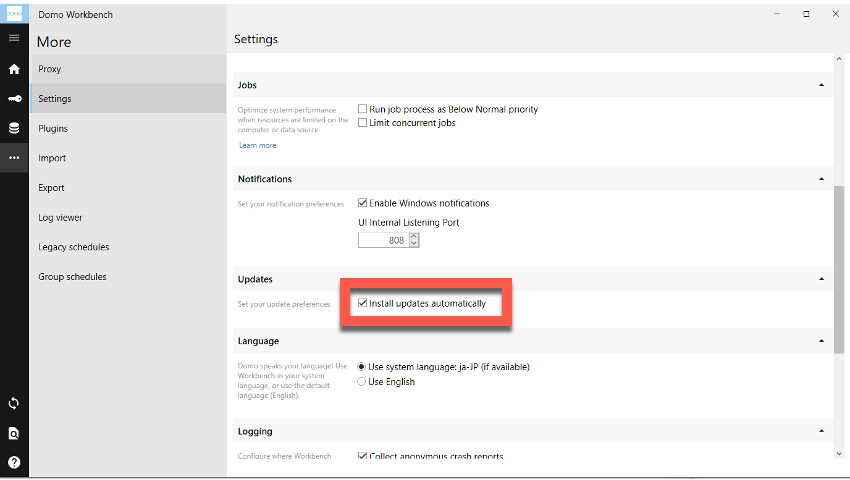 Upgrade to Workbench 5.2