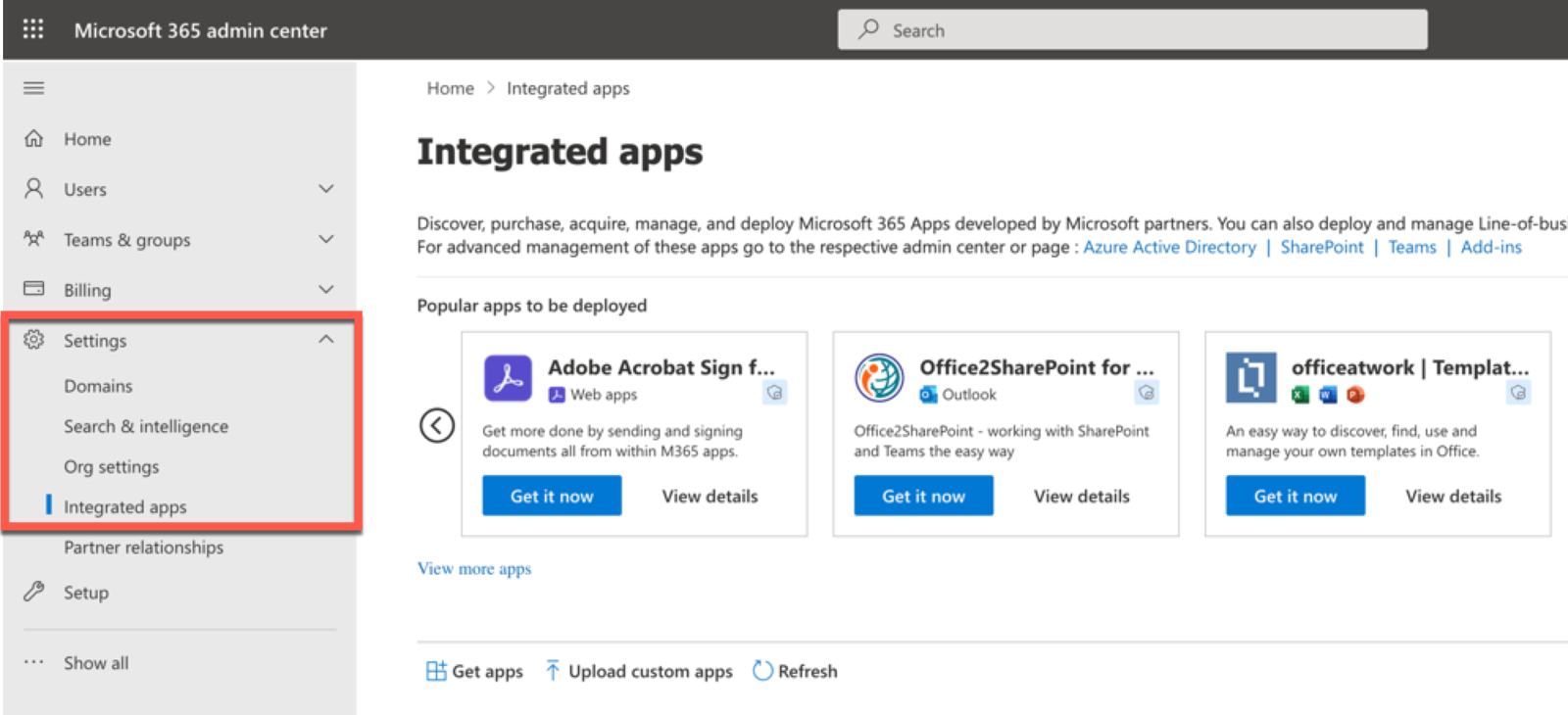 Domo Add-ins for Microsoft 365 Enterprise Installation Guide