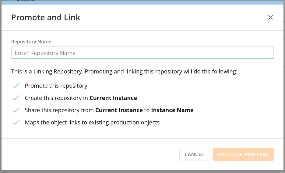 Domo Sandbox: Linked Repositories
