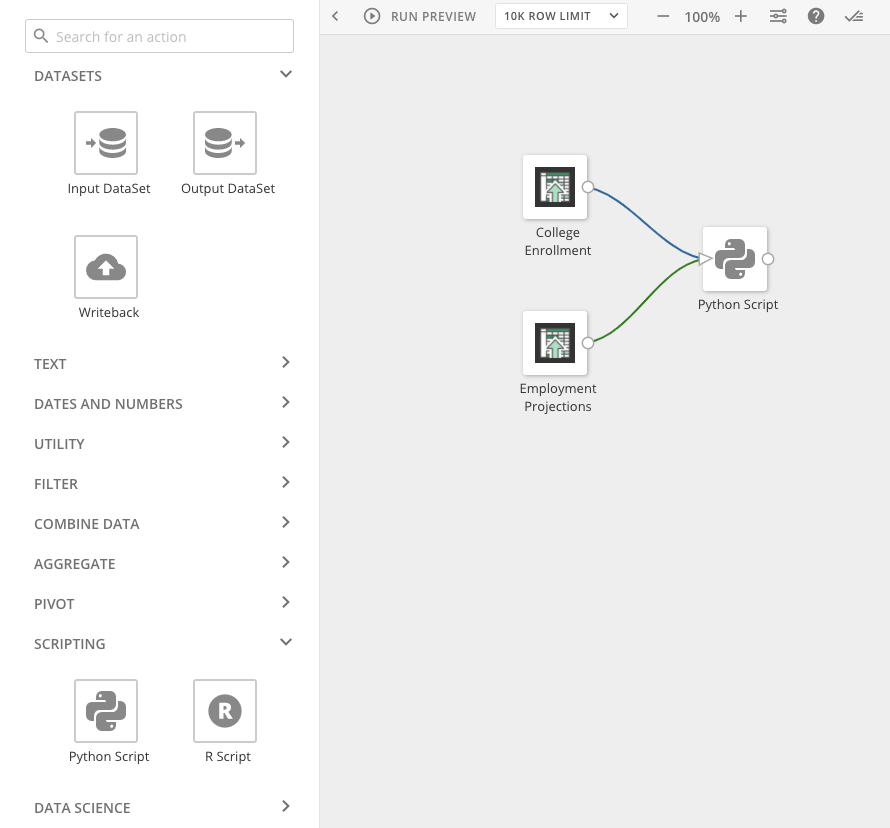 Magic ETL Tiles: Scripting