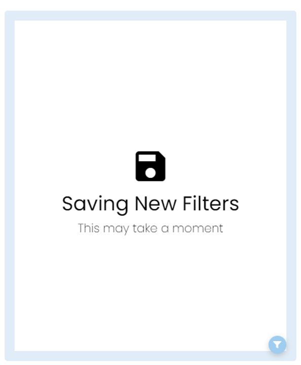 Persistent Filters Widget User Guide