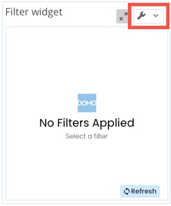 Persistent Filters Widget User Guide